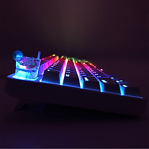 CN GAMING Fruit Drink Watermelon Style Cute Keycap, Artisan Resin Keycap, Esc Key Cap for Cherry MX Mechanical Keyboard DIY Backlit Keycaps Replace