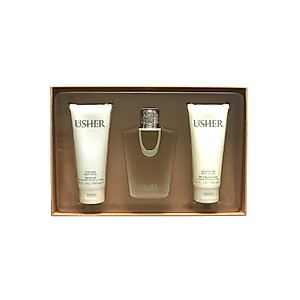 Usher For Women, Eau De Parfum Spray, 3.4oz+ 3.4oz BL +3.4oz SG SET