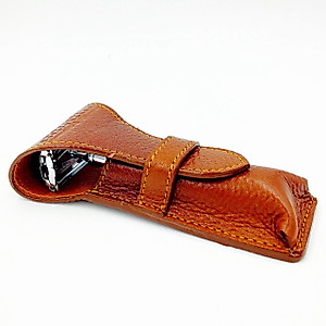 Parker Genuine Leather Razor Protective Travel Case