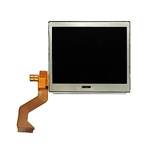 lenboes Original Top Upper LCD Screen Display Replacement for Nintendo DS Lite DSL NDSL with Opening Tool