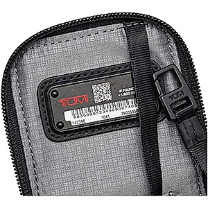 Tumi 02603585 Men's Sling, Official Product, Alpha Compact Sling, Black, One Size