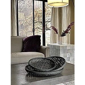Tobacco Basket for home decor – Create a Simple & Clean Modern Look – Hang on The Wall for Instant Warmth & Depth – Get Creative with these tobacco baskets & Have Some Fun with Your Home Decoration