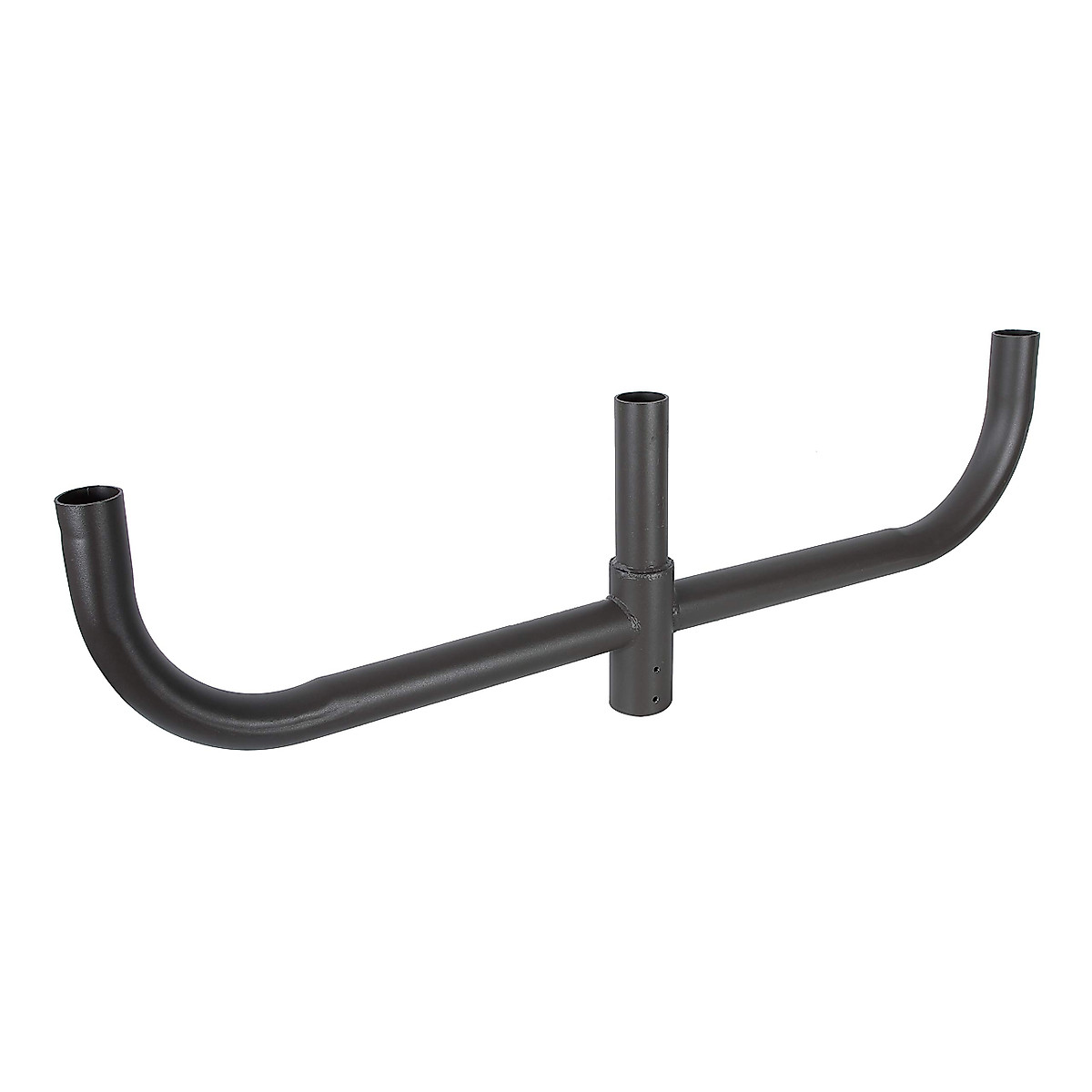 NEW SOONLED 180 Degree Bullhorn Bracket for 3 Lights, Mounting Bracket With Round Pole,Tenon in 2 3/8 inch Slip Fitter Light, for Parking Lot Light street light and Outdoor lighting fixtures