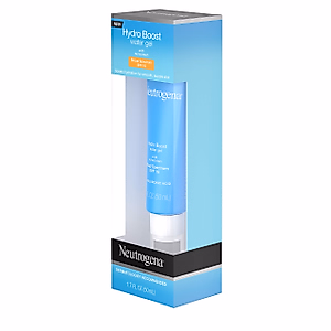 Neutrogena Hydro Boost Hydrating Hyaluronic Acid Gel Cream Moisturizer With SPF 15 Sunscreen, Daily Oil-Free and Non-Comedogenic Gel Cream, 1.7 fl. oz