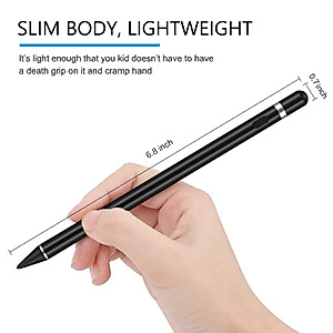 Stylus Pen for Touch Screens, Digital Pen Active Pencil Fine Point Compatible with iPhone iPad and Other Tablets