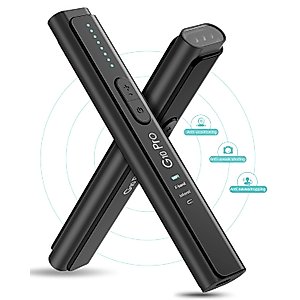 JEPWCO G10 Pro Camera Detectors, Professional Anti Spy Detector, RF Signal/Magnetic/Bug Detector for GPS Tracker Listening Device, Portable for Car,Office,Travel