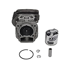 Outdoor Power Tools 43MM 46MM Cylinder Piston Kit Compatible With HUSQVARNA 545 550 555 560 Compatible With JONSERED CS2252 CS2253 CS2258 CS2260 Garden Chainsaw Lawn Mower Part cylinder piston