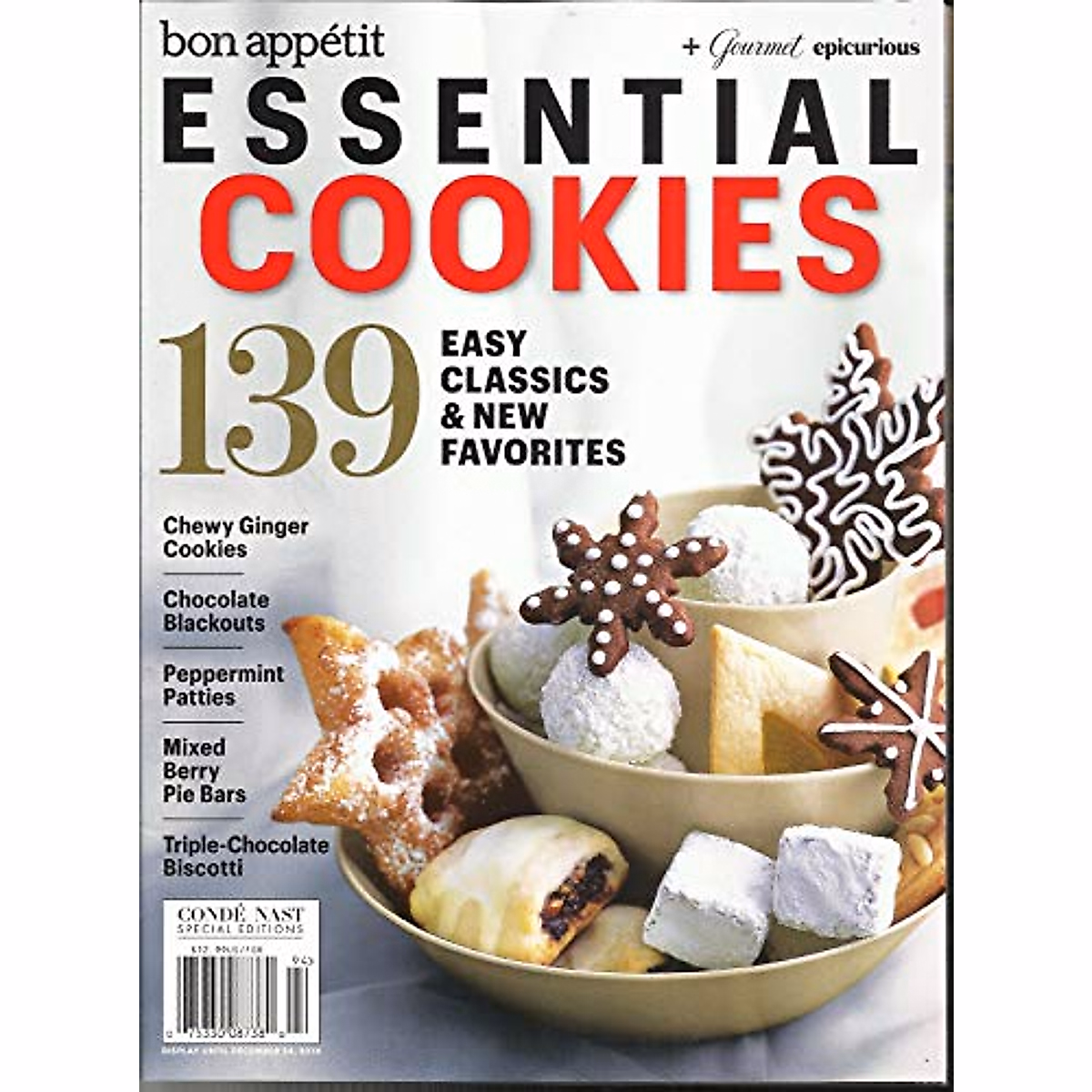 BON APPETIT, ESSENTIAL COOKIES MAGAZINE, SPECIAL EDITION, ISSUE, 2018