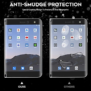(3 Pack) Orzero Compatible for Microsoft Surface Duo (Premium Quality) Edge to Edge (Full Coverage) Screen Protector, High Definition Anti-Scratch Bubble-Free (Lifetime Replacement)