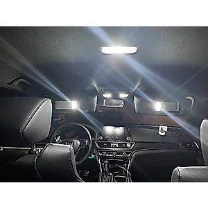 D15 Lighting LED Interior Light Kit for 2018-2022 Honda Accord 6000k White Map Dome Trunk Vanity Mirror Bulbs (6 Pieces)