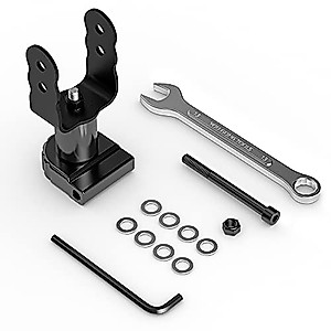 COOLWUFAN 360 Degree Screen Swivel Mount for Peloton Bike, Upgraded Screen Swivel for Peloton, Accessory to Turn for Peloton Bike Screens, Accessories for Peloton(Not Compatible with Peloton Bike+)