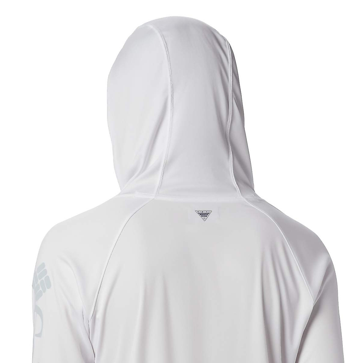 Columbia Women's Tidal Tee Hoodie, White/Cirrus Grey Logo, Medium