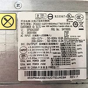 PSU for ATX 280W Power Supply HK380-12GP PC6001 DPS-280FBA PS-5281-7VR FSP280-50EPA PC9008 45J9431