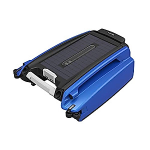 Betta 2 - Solar Powered Automatic Robotic Pool Skimmer with Twin Chip-Controlled Salt Chlorine Tolerant (SCT) Motors (Blue)