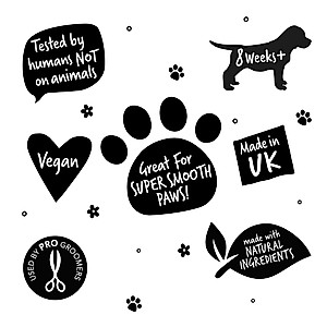 Bugalugs Dog Paw Pad Balm & Dog Nose Balm 30 g (1.06 oz) - Moisturizing Dog Paw Balm That Creates an Invisible Barrier That Protects and Heals Dry Cracked Paws - All-Natural Dog Paw Balm with Oatmeal