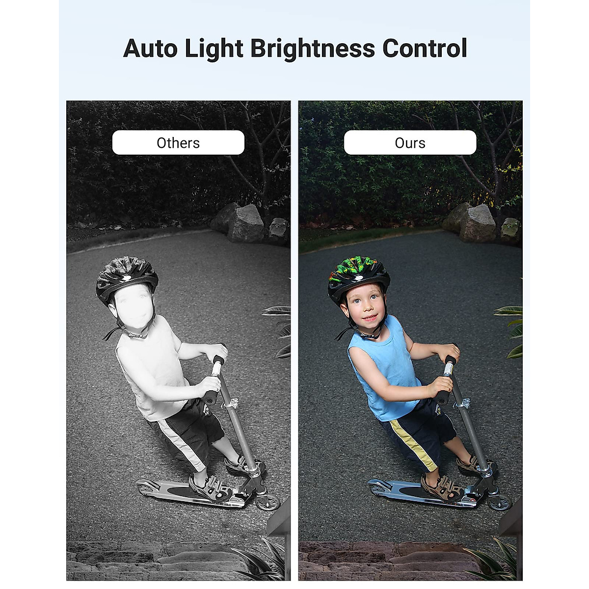 ANNKE (4 1080P Security Camera Kits with Smart Dual Light, Built-in Mic, 4-in-1 (TVI/AHD/CVI/CVBS) CCTV Surveillance Cam with 3.6mm Lens&78° Angle of View, IP67 Weatherproof with Power Cables