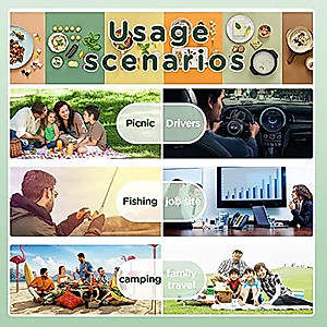 DIBESTS Portable Oven 2 in 1 Food Warmer Heated Lunch box(12V Car Druck and 110V Dual Use) Portable Personal Mini Oven For Prepared Meals Reheating & Raw Food Cooking At Office Work and Car Truck