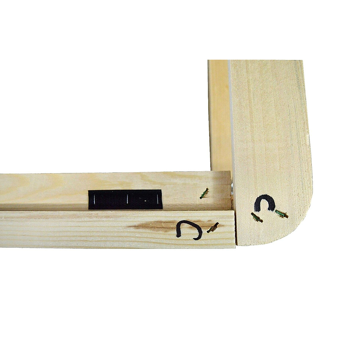 Bio Sleep Concept Natural Latex Foam Mattress Foundation with Feet (King, 5 inch)