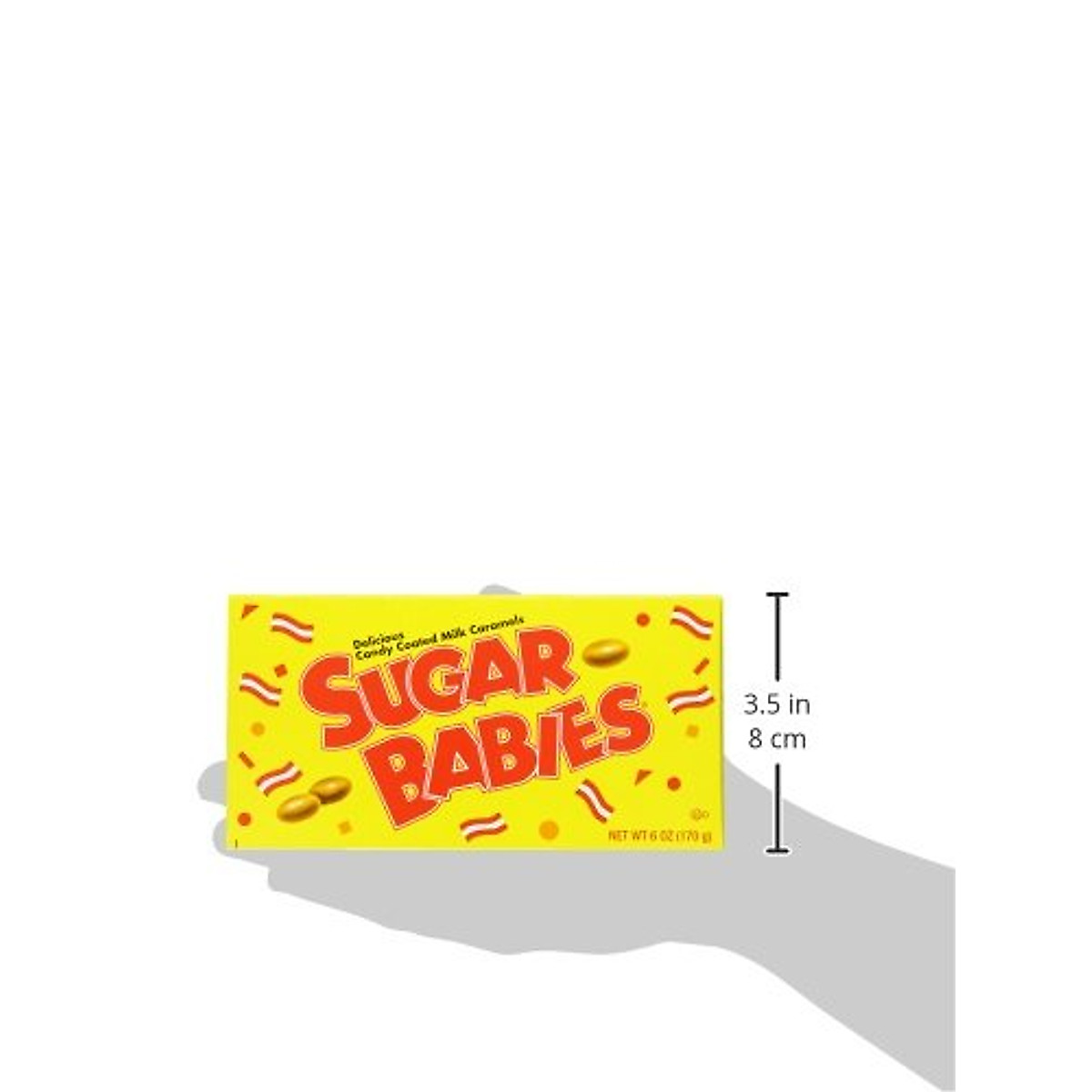 Sugar Babies Theatre Size Boxes, 6 Ounce (Pack of 12)