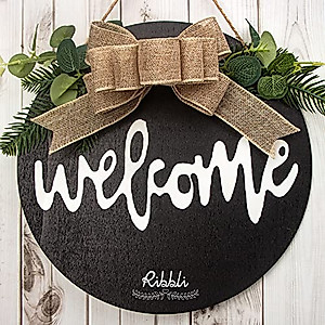 Ribbli Burlap Wired Ribbon,1-1/2 Inch x 10 Yard,Natural,Solid Wired Edge Ribbon for Big Bow,Wreath,Tree Decoration,Outdoor Decoration