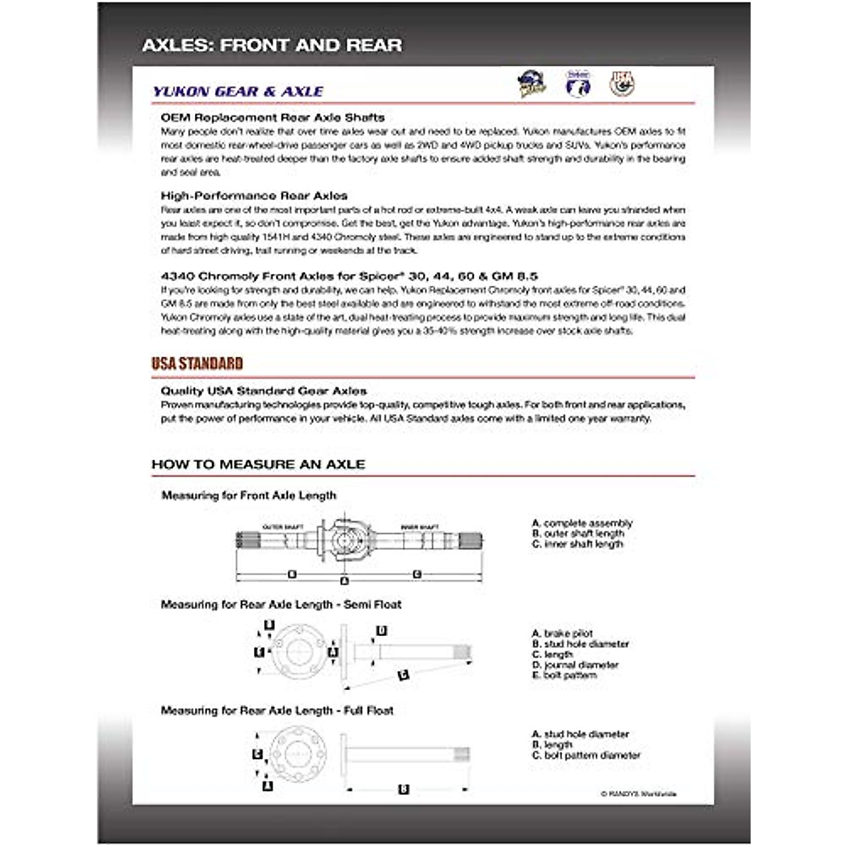 Yukon Gear & Axle (YA WF88-31-KIT) Ultimate 88 Axle Kit for Ford Explorer 8.8" Differential 4340 Chrome-Moly