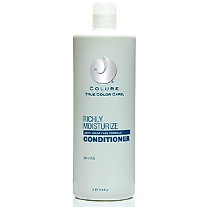 COLURE Richly Moisturize Conditioner Instantly Rehydrates Dry Color-Treated Hair (33.8 oz)