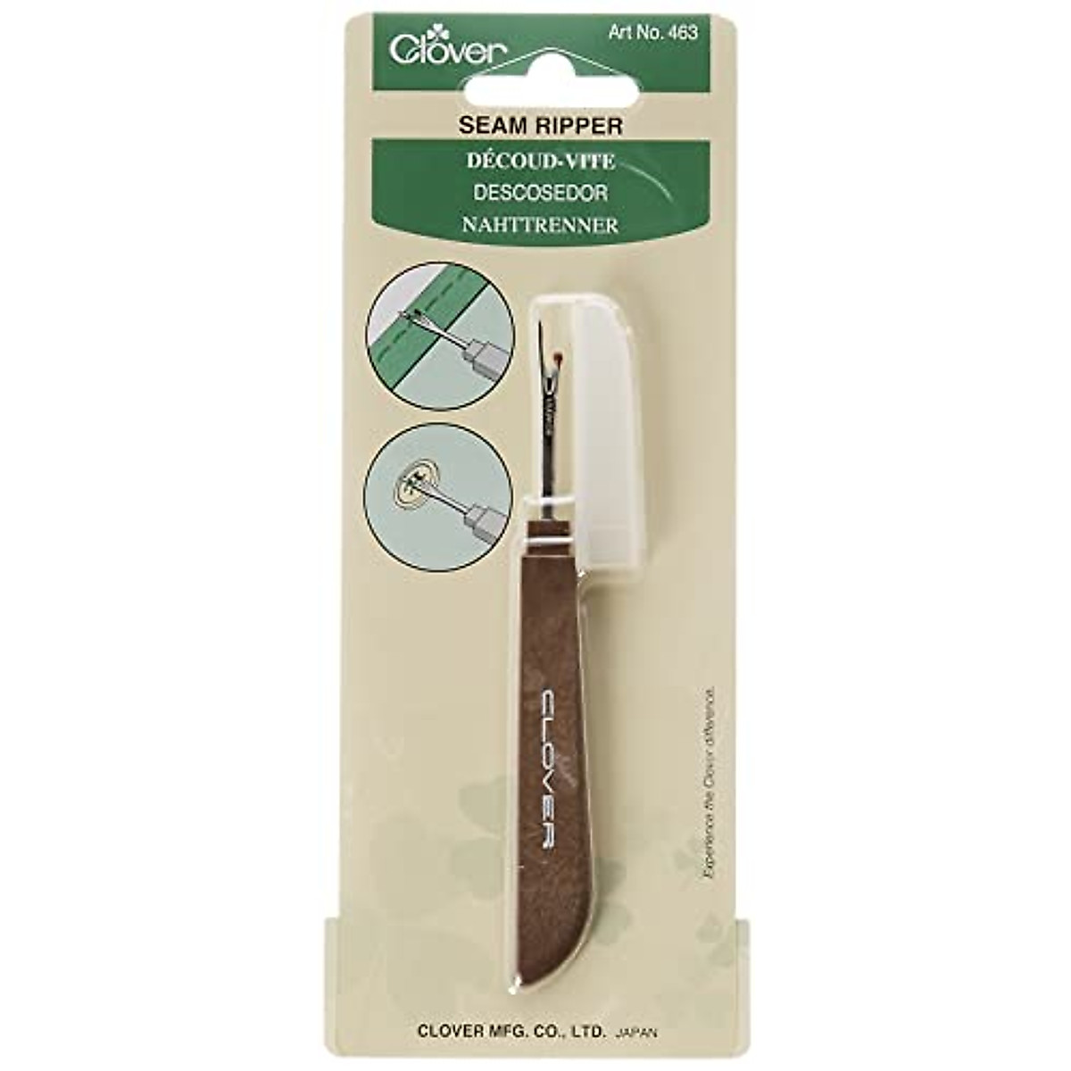 Clover Seam Ripper, 1 Pack, Red