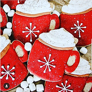 Coffee Mug Cookie Cutter, 4" Made in USA by Ann Clark