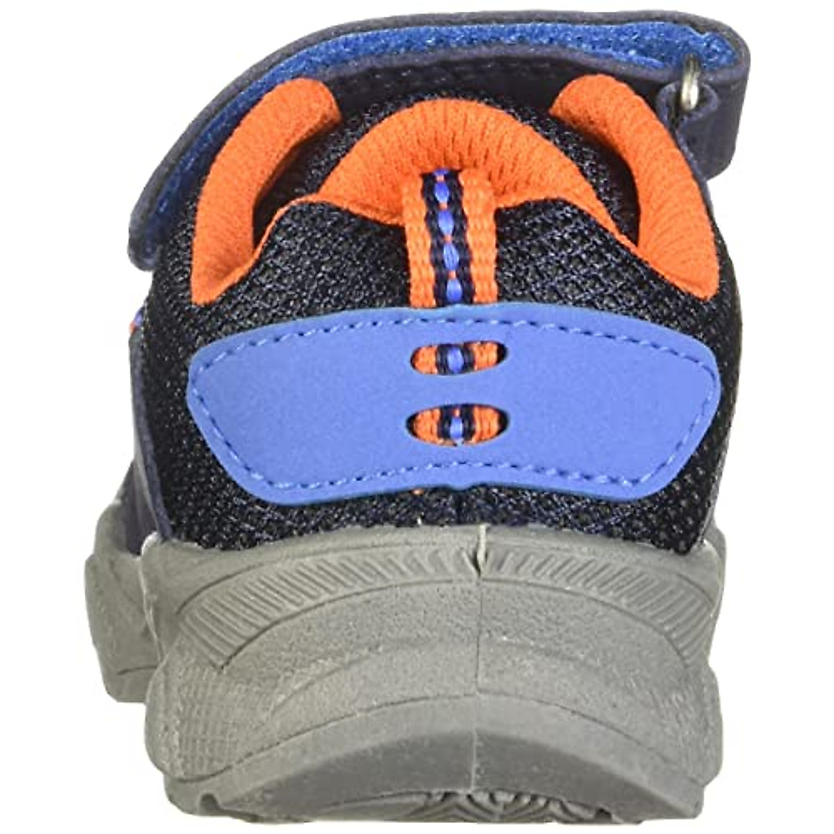 OshKosh B'Gosh Boy's TETI Bump Toe Sneaker, Navy, 4 Toddler