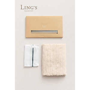 Ling's Moment 10Ft Ivory Table Runner Cheesecloth Beige Cream White Table Runner Gauze Semi-Sheer Tablecloth for Wedding Party Bridal Shower Boho Table Decor…