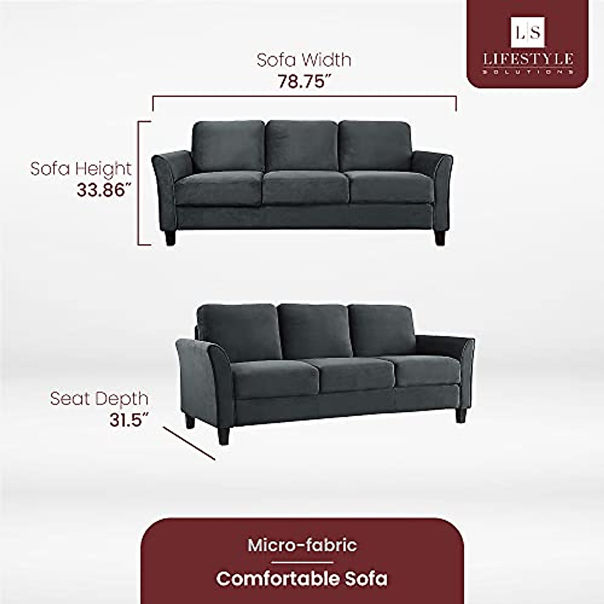 Lifestyle Solutions Austin Sofas