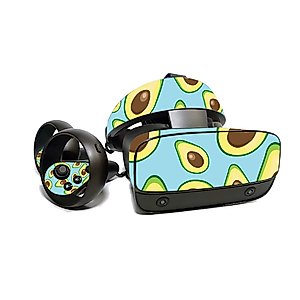 MightySkins Skin for Oculus Rift S - Blue Avocados | Protective, Durable, and Unique Vinyl Decal wrap Cover | Easy to Apply, Remove, and Change Styles | Made in The USA
