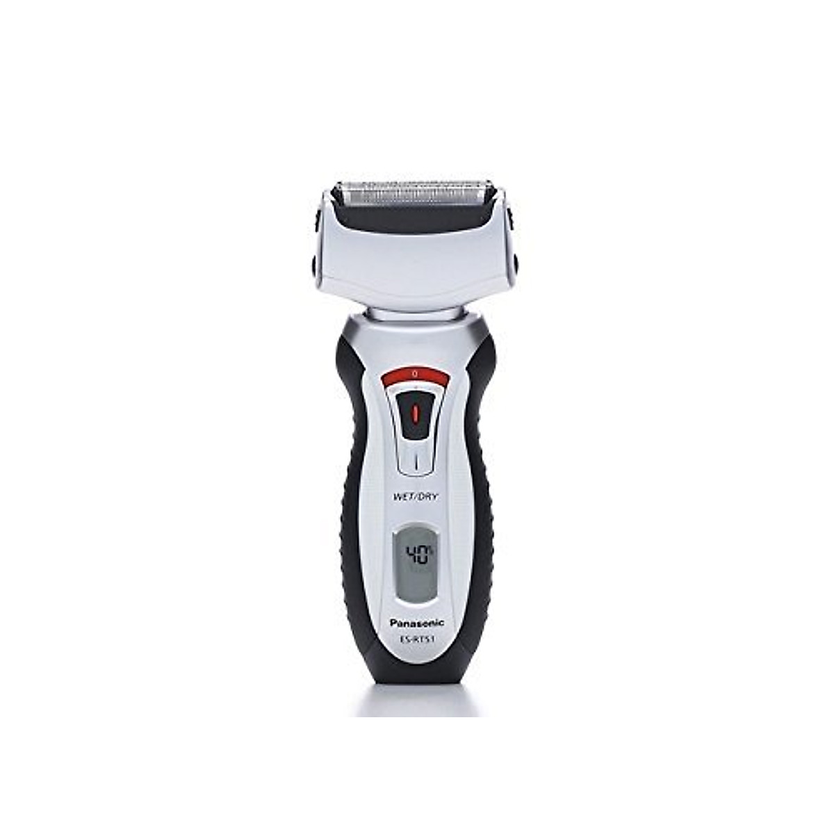 Panasonic ES-RT51-S Arc3 Wet/Dry 3-Blade Pivoting Head Built-in Pop-up Trimmer Cordless Electric Razor for Smooth and Comfortable Shave Travel Pouch Included