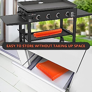 36" Silicone Griddle Mat for Blackstone 36 Inch Griddle, Heavy Duty Food Grade Silicone Griddle Cover, Protect Your Griddle from Dirt & Rust All Year Round