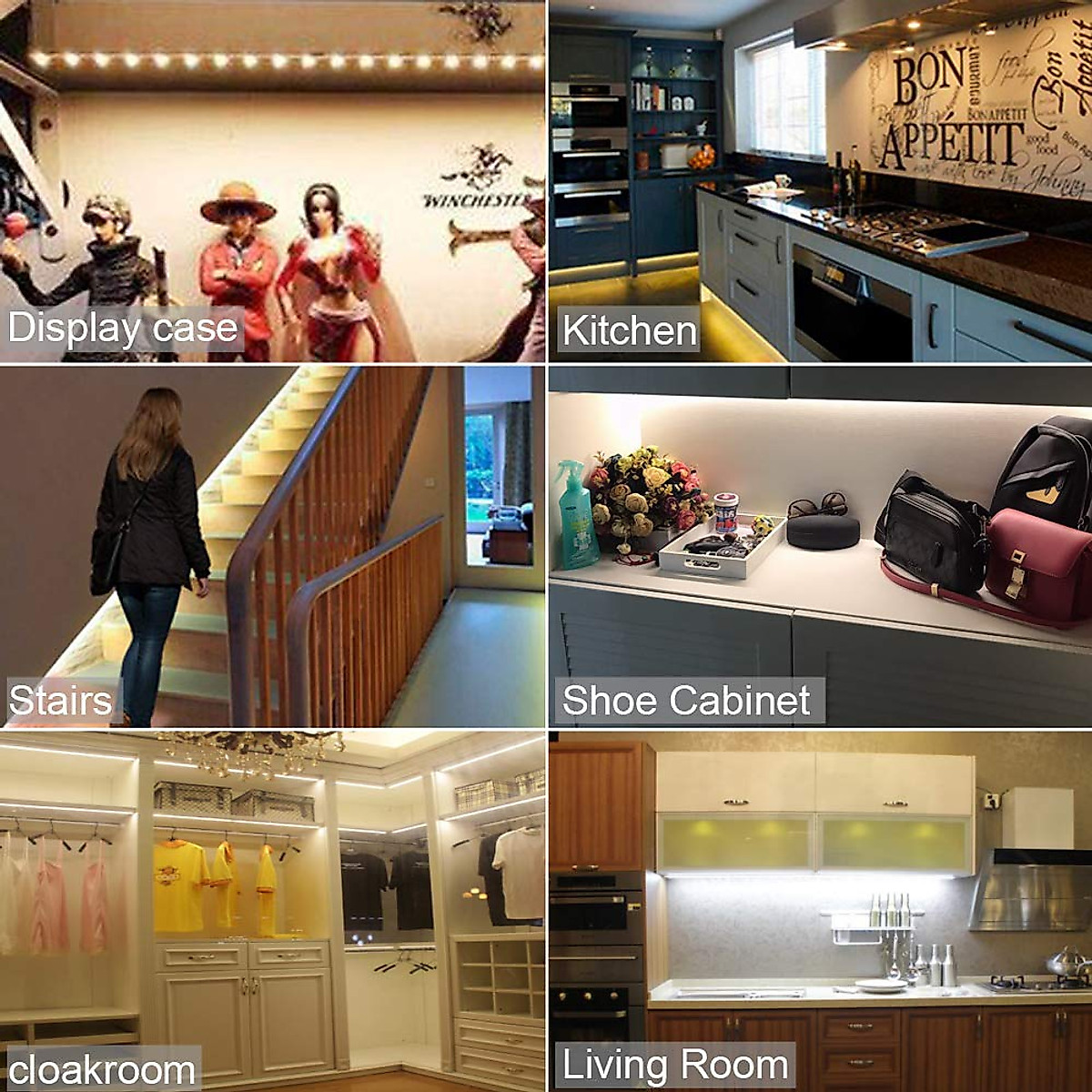 ZOKON 13ft/4M Led Vanity Mirror Lights Kit Bendable NO NEED TO CUT Vanity Make-up Mirror Cloakroom Adjustable Flexible Strip Light Table Set with Dimmer and Power Supply Mirror Not Included