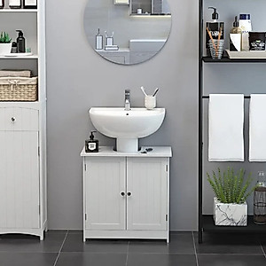 24" Bathroom Vanity Cabinet Single Wood Vessel Sink Top Sink Cabinet Modern