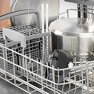 BUZIO Hydro Straw Lid Wide Mouth(BPA Free), Flip Top Cap for Hydro Flask Stainless Steel Water Bottle with 2 Straws and Brushes | Hydro Sports Straw Cap 18oz,32oz, 40oz, 64oz&87oz