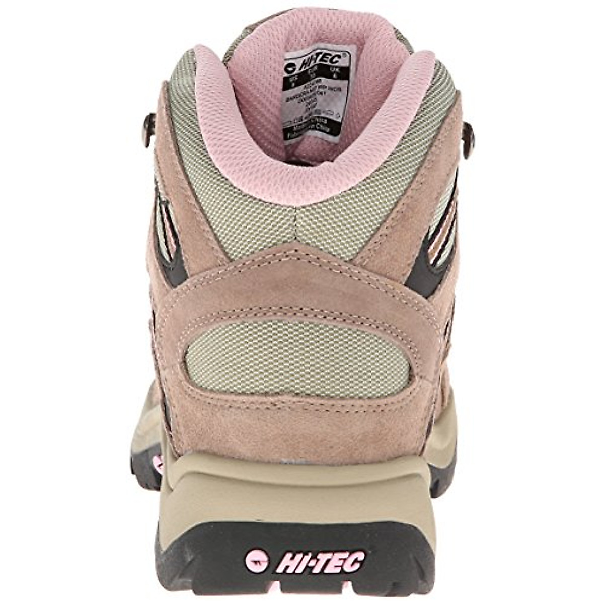 Hi-Tec Women's Bandera Mid Waterproof Hiking Boot,Taupe/Blush,10 M US