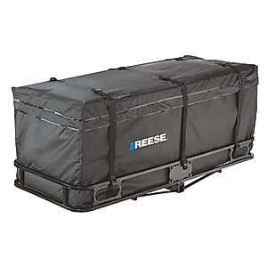 Reese 1045000 Zion Hitch Mounted Waterproof Cargo Carrier Bag, 60 x 24 x 24-Inch (20.5 cu ft) Black