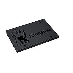 Kingston 120GB A400 SATA 3 2.5" Internal SSD SA400S37/120G - HDD Replacement for Increase Performance , Black