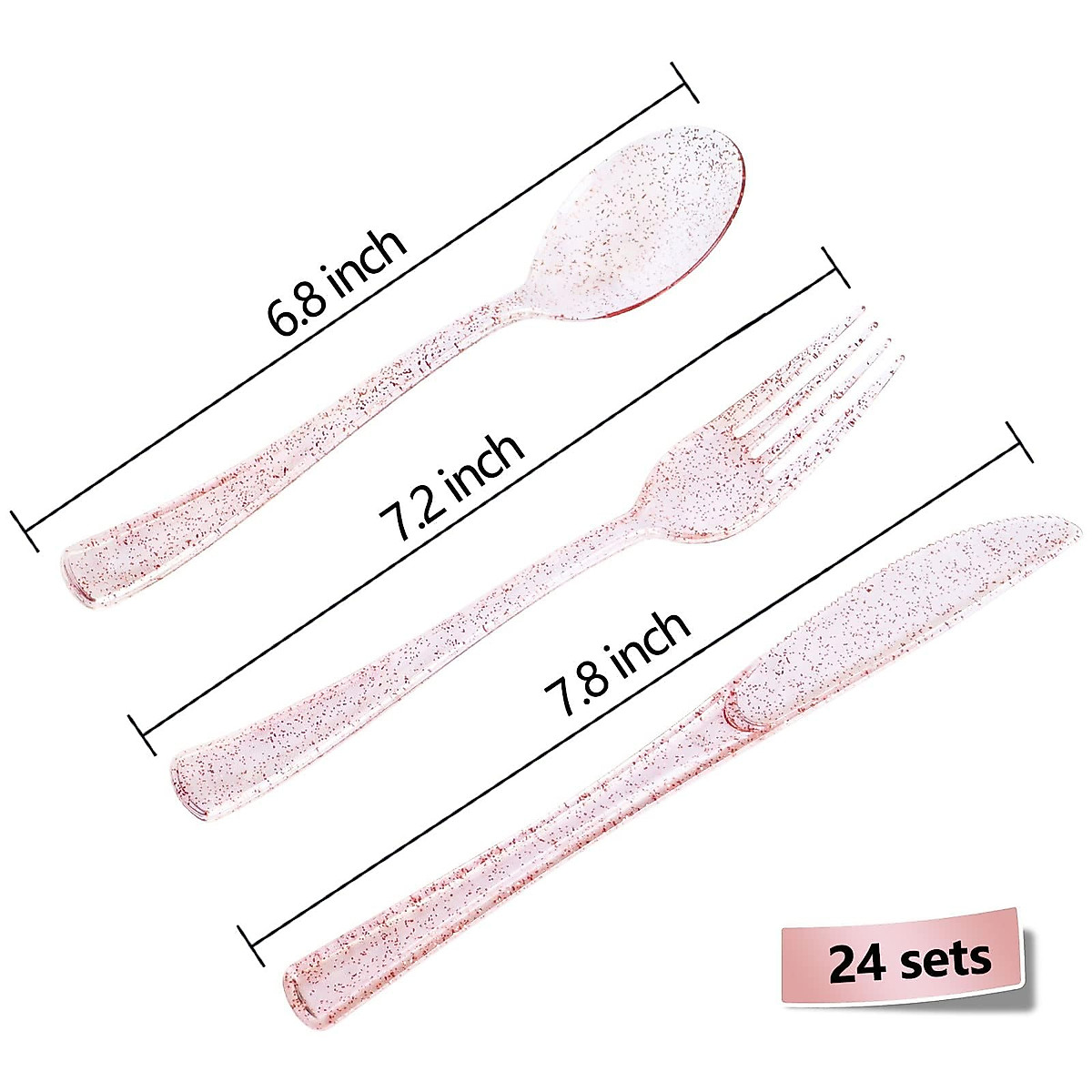 168pcs 50th Birthday Decorations-50th Birthday Plates and Napkins Party Supplies for Women 50th Birthday Party Decorations, Serves 24