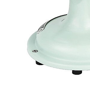 BETTER HOMES & GARDENS BHS136163273004 8'' Retro 3 Speed Metal Table Fan (Mint) (Renewed)