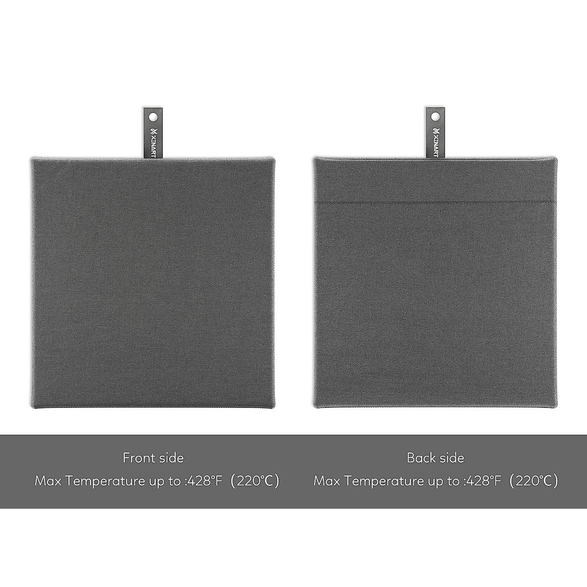 XINART Heat Press Mat for Cricut Easypress(12x12 inch) Cricket Double-Sided Ironing Mat for Craft Vinyl Ironing Insulation Transfer Heating Mats for Easypress 2