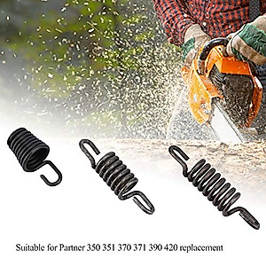 Chainsaw Spring Mount 3pcs Anti-Vibration AV Mount Buffer Garden Tool for Partner 350 351 370 371 390 420 Replacement