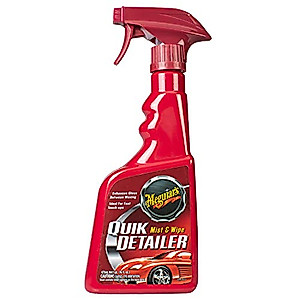 Meguiar's G10240 Smooth Surface XL Clay Kit - Includes 240 Grams of Clay Bars, Quik Detailer Spray Bottle and Microfiber Towel
