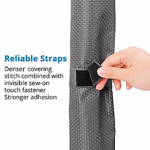 VIPEK Grey Upgarded Polyester Cover, Only fit V12 Garment Rack, 46.1" L x 18.5" W x 77.6" H