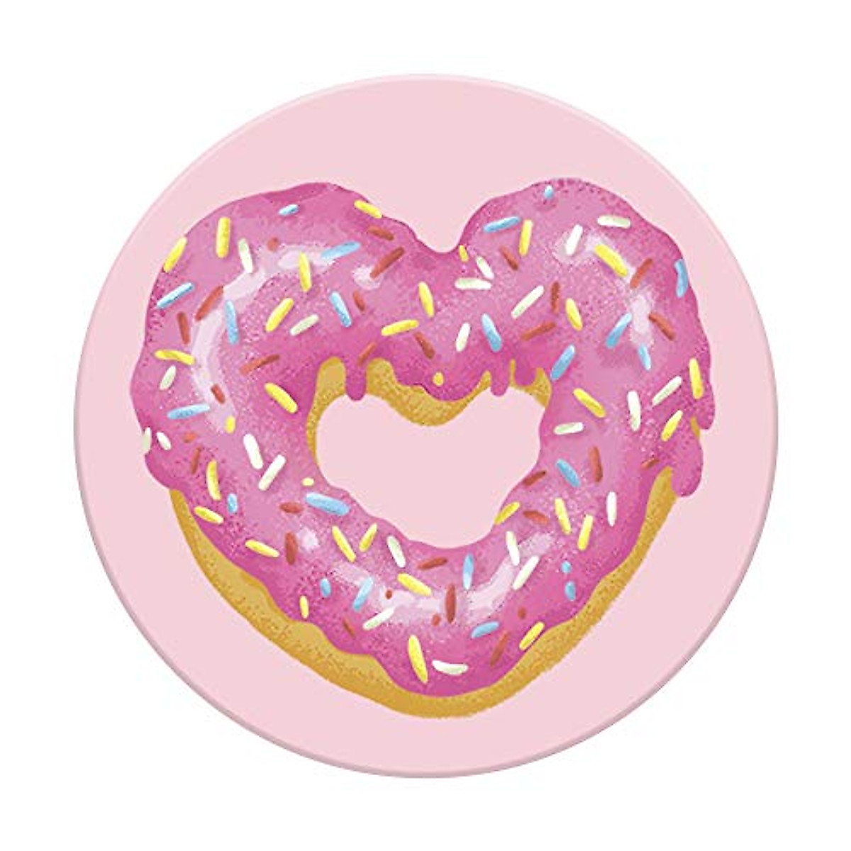 PopSockets: Collapsible Grip & Stand for Phones and Tablets - Strawberry Heart Donut