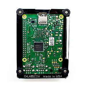 C4Labs ZRPi-1AS case for Raspberry Pi4, Pi3 B+ and ZUMspot with Attached 1.3 OLED