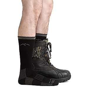 DARN TOUGH (Style 2012) Hunting Boot Midweight w/Full Cushion Sock - Charcoal, Small