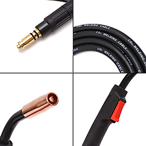 IHAYNER 15 Feet (4.5m) K530-6 MIG Welding Gun Torch Stinger Fits for Lincoln Magnum 100L 100Amp MIG Gun and Cable MIG Pak 140 180,Power MIG 140C 140T 180C 180T